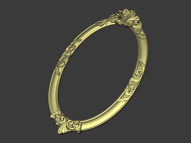 3d Frame Relief Model 3d Stl Drawing Files for Cnc - Etsy