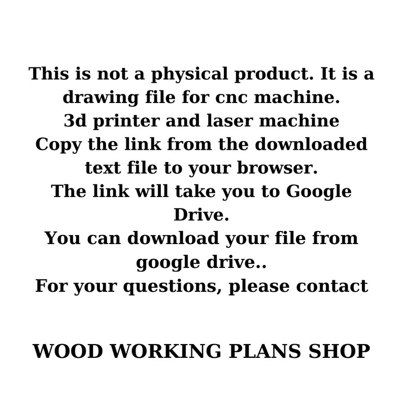 3d Cutting Machine Stl Files-wood Working-vcarve Stl File-cnc Machine ...