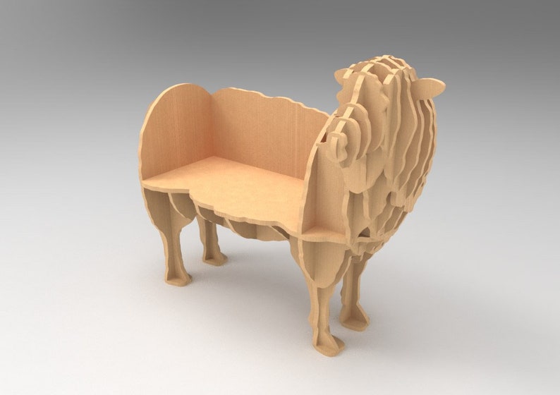 Parametric Bench Ram Bench Cnc Dxf Files Cnc - Etsy