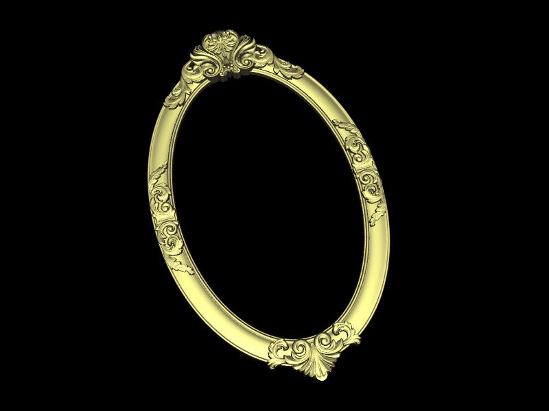 3d Frame Relief Model 3d Stl Drawing Files for Cnc - Etsy