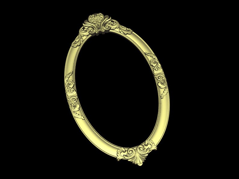 3d Frame Relief Model 3d Stl Drawing Files for Cnc - Etsy