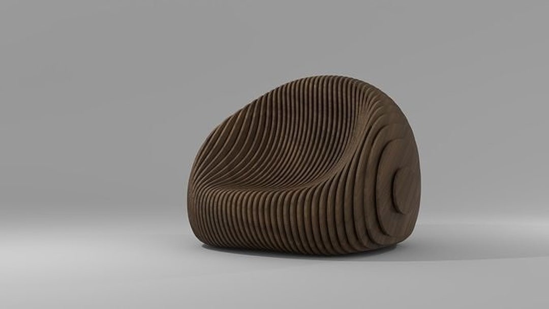 Parametric dxf chair files,wood furniture,vcarve,wood chair drawing,cnc ...