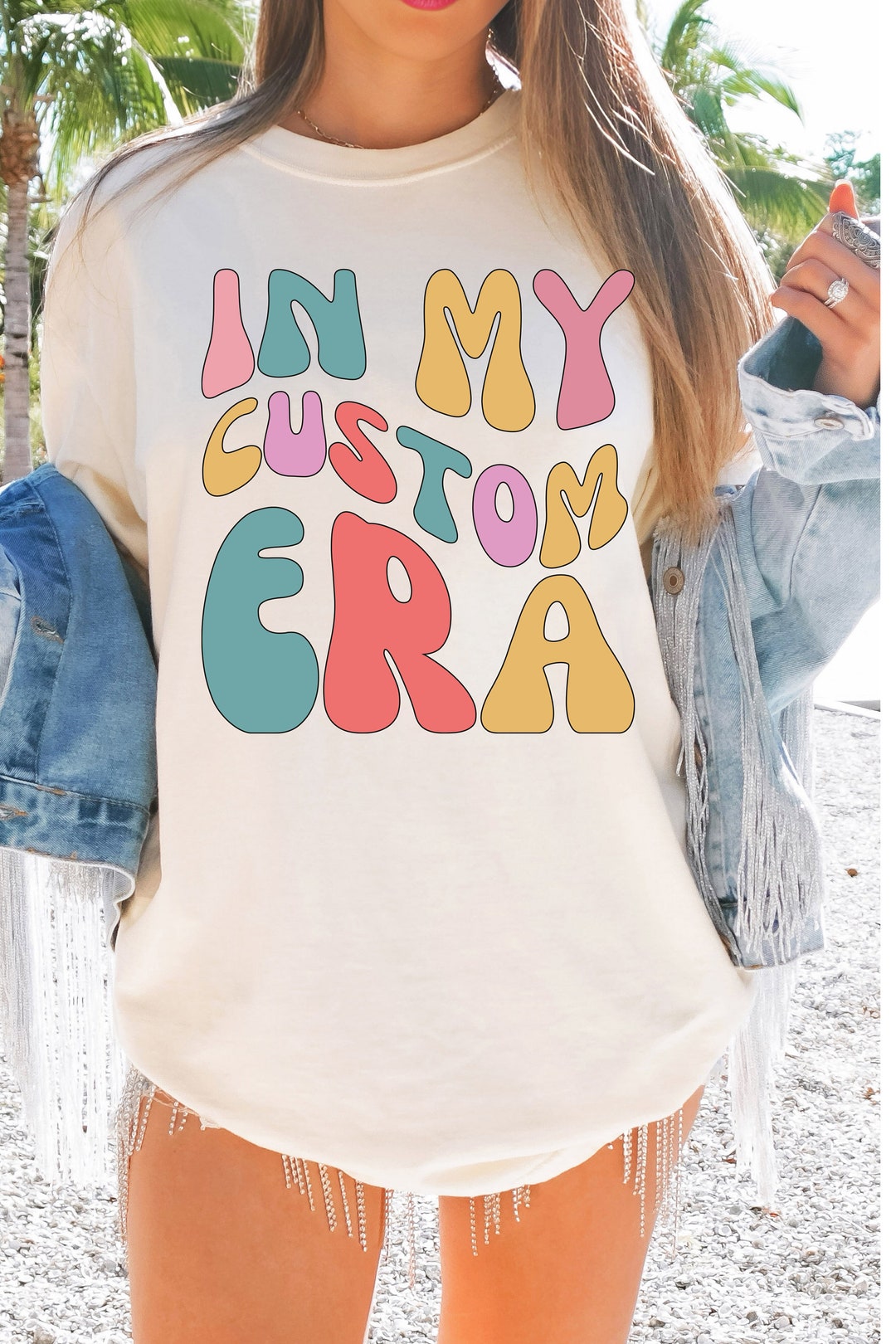 Custom in My Era Comfort Color Shirt Personalized Era - Etsy