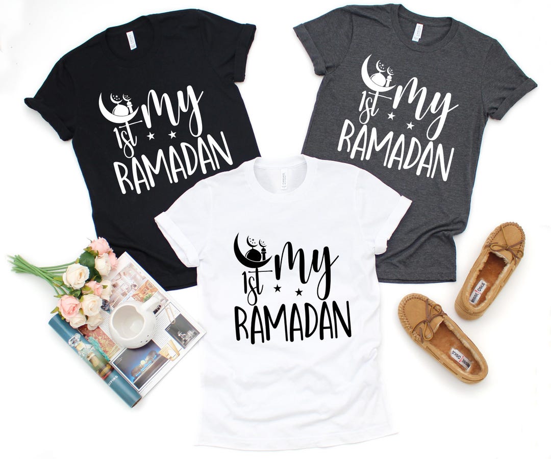 1st My Ramadan T-shirt, First Ramadan Baby Shirt, Islamic Gifts, Eid ...