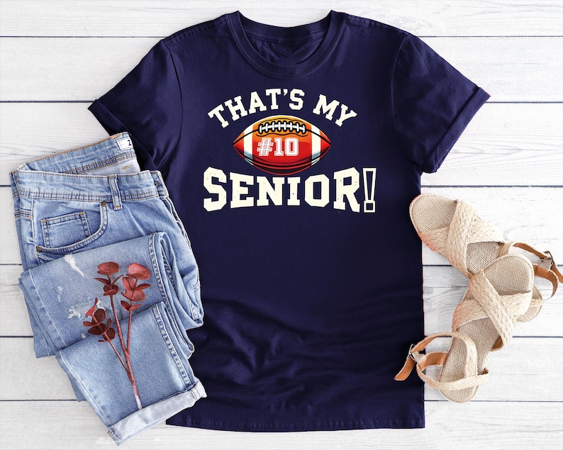 That's My Senior Football Shirt, Custom Football Senior Night T-shirt ...