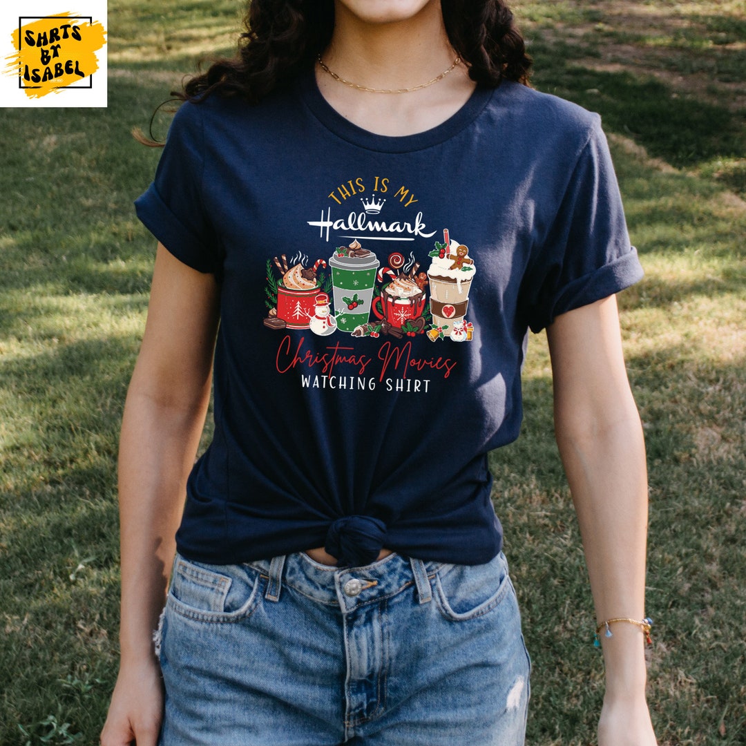 This is My Movie Watching Shirts, Hallmark Christmas Movies Shirt ...