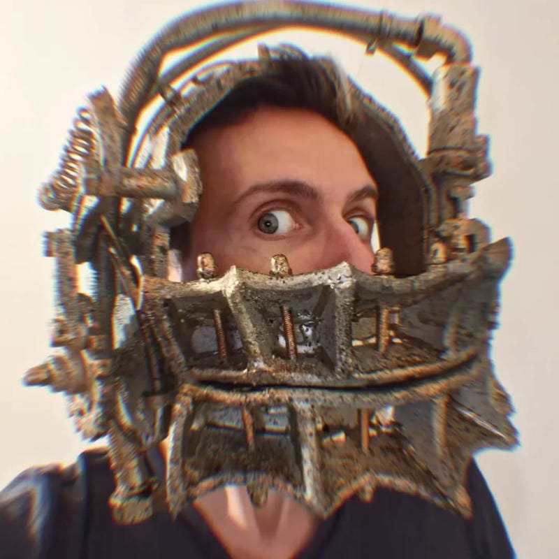 Reverse Bear Trap Mask - Etsy