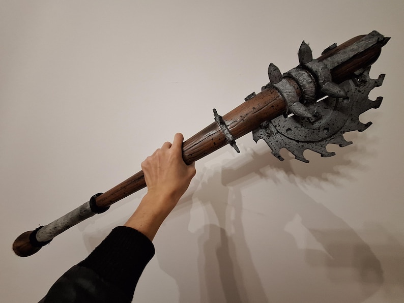 Post-apocalyptic Bat – Foam LARP Weapon – Mad Max-style Spiked Bat ...