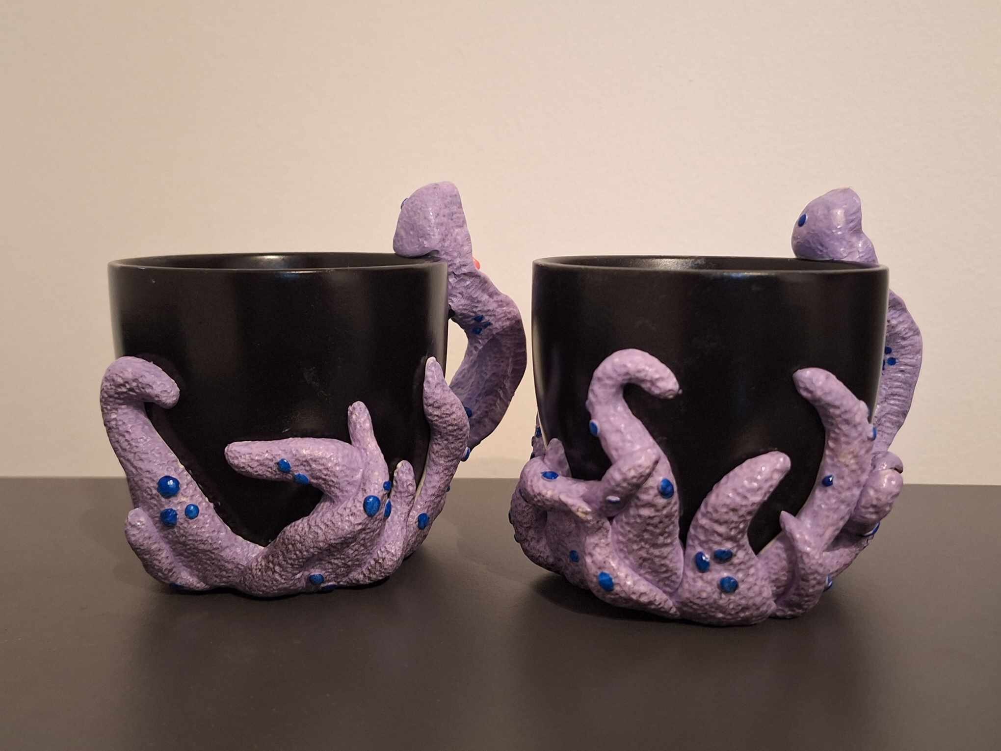 CREATURE Coffee Cup the Octopus Thing Creepy Props - Etsy