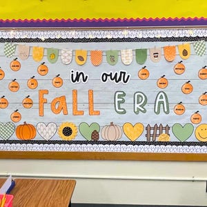 In Our Fall Era Bulletin Board Kit or Classroom Door Decoration ...