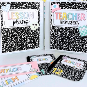 Student Desk Tags or Classroom Name Plates - Editable Templates ...