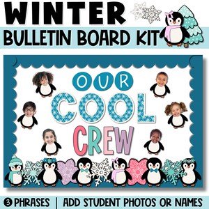 Winter Bulletin Board Kit or Classroom Door Decoration Idea ...