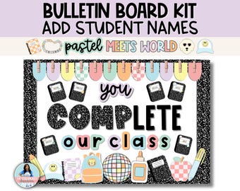 Welcome Back to School Bulletin Board for Composition Notebook ...