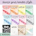 Color Word Posters for Classroom - Editable Printable Posters - Crayons ...
