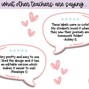 Composition Notebook Labeling Bundle - Teacher Binder Covers - Half ...