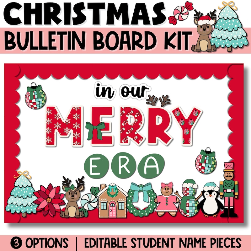 Christmas Bulletin Boards - Etsy