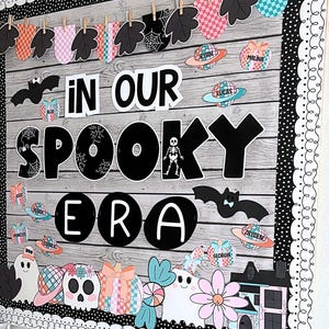 Halloween Bulletin Board Kit - October Classroom Decor Idea - in Our ...