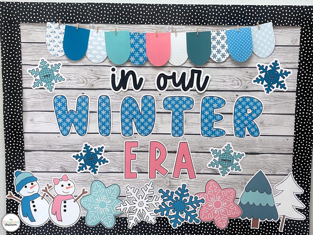 Winter Bulletin Board Kit or Classroom Door Decoration Idea for ...