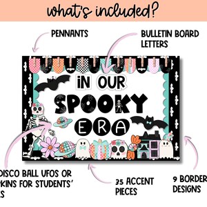 Halloween Bulletin Board Kit - October Classroom Decor Idea - in Our ...