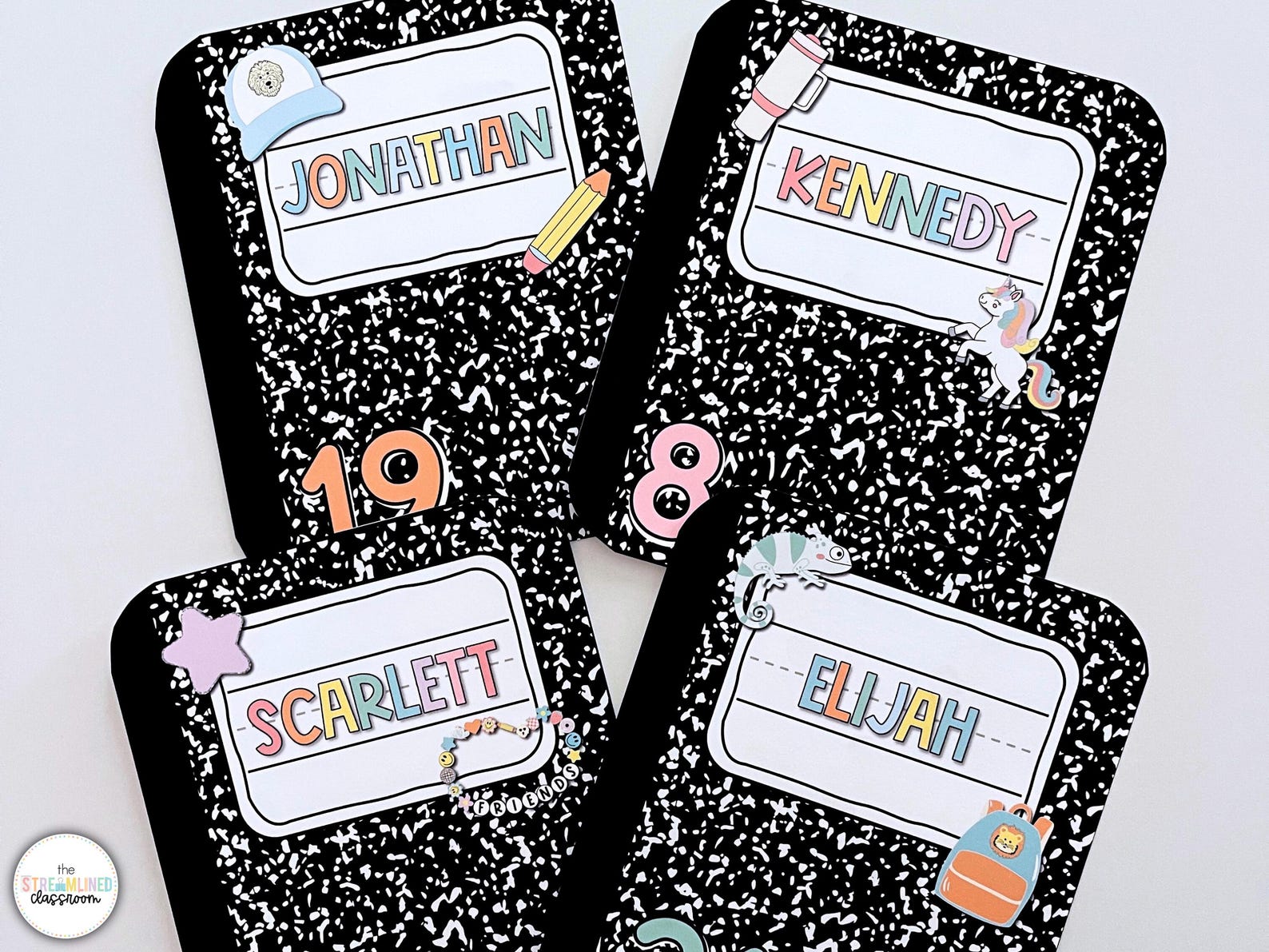 Locker Tags or Cubby Tags - Editable Classroom Name Labels for Students ...