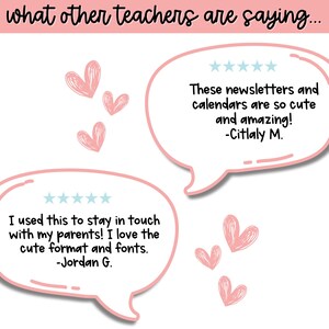 August Newsletter Templates - Weekly Monthly Editable Classroom Back-to ...