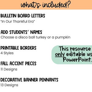 Thanksgiving Bulletin Board or Classroom Door Decor Kit - Cute ...