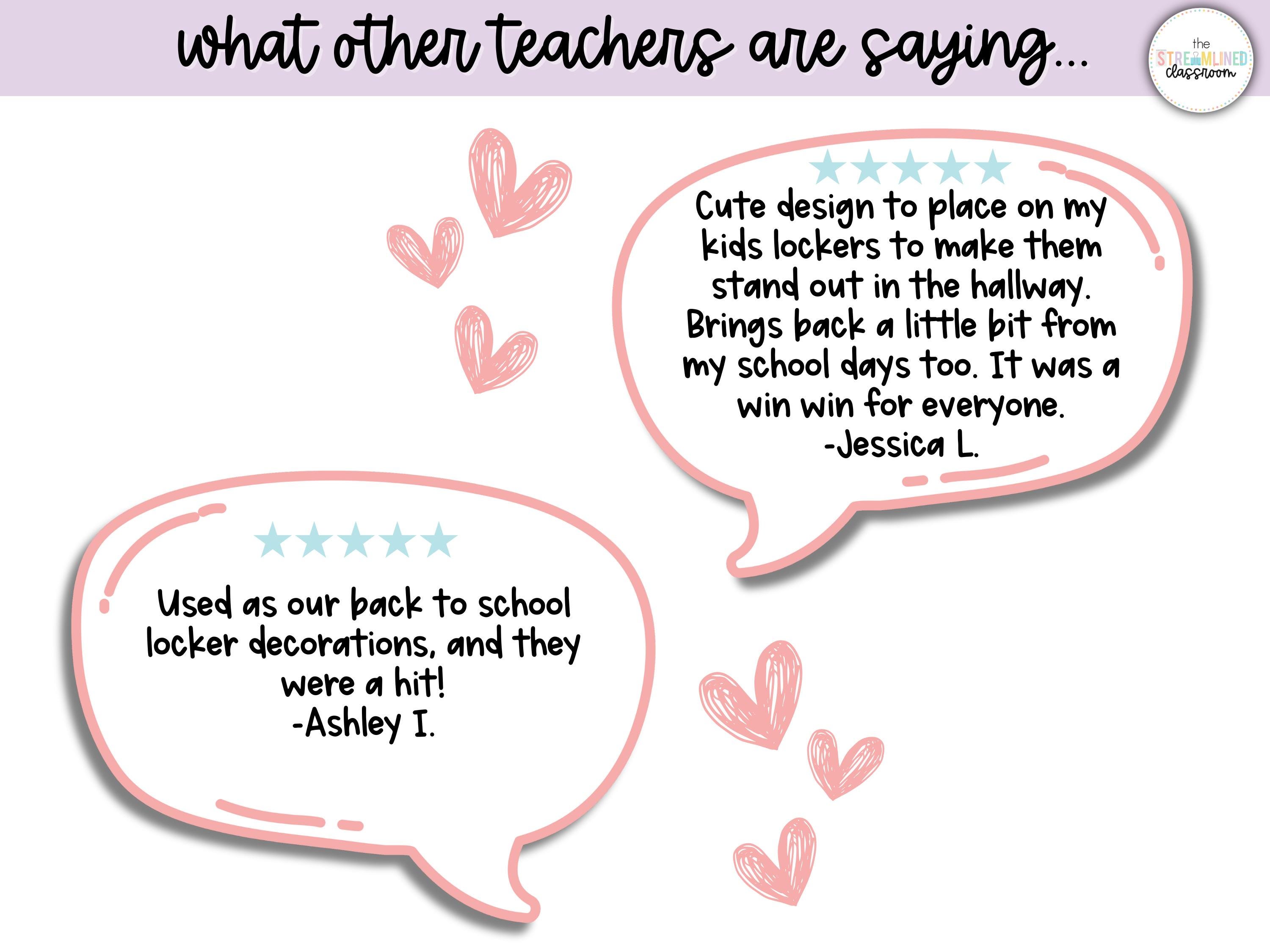 Locker Tags or Cubby Tags - Editable Classroom Name Labels for Students ...