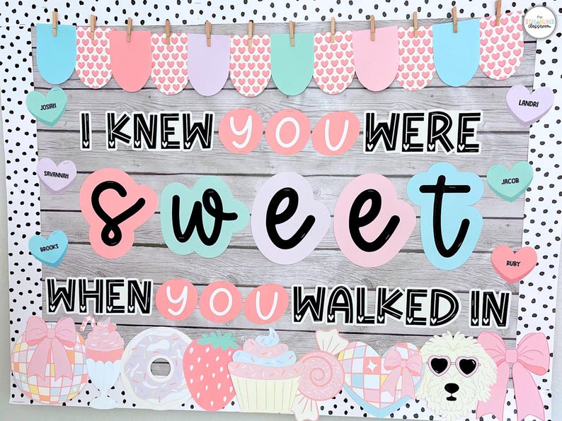 Valentine’s Day Bulletin Board Kit or Classroom Door Decoration ...
