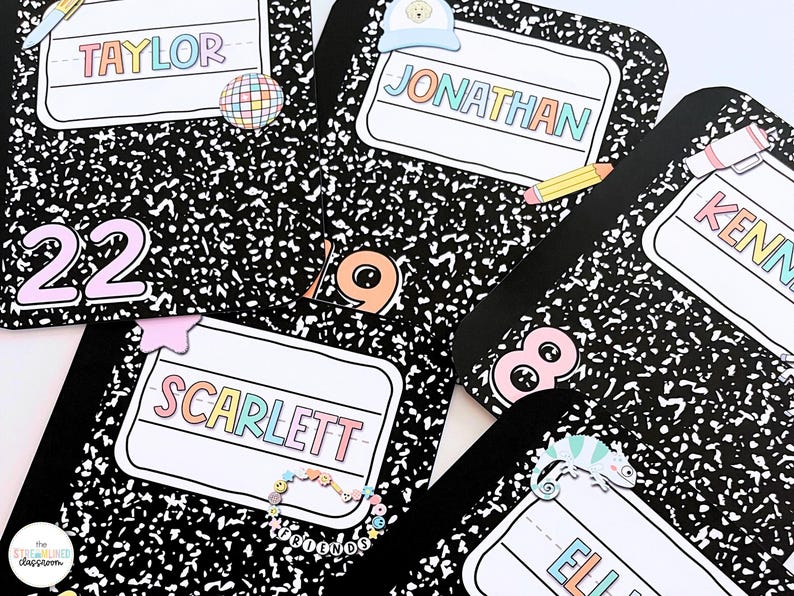 Locker Tags or Cubby Tags - Editable Classroom Name Labels for Students ...