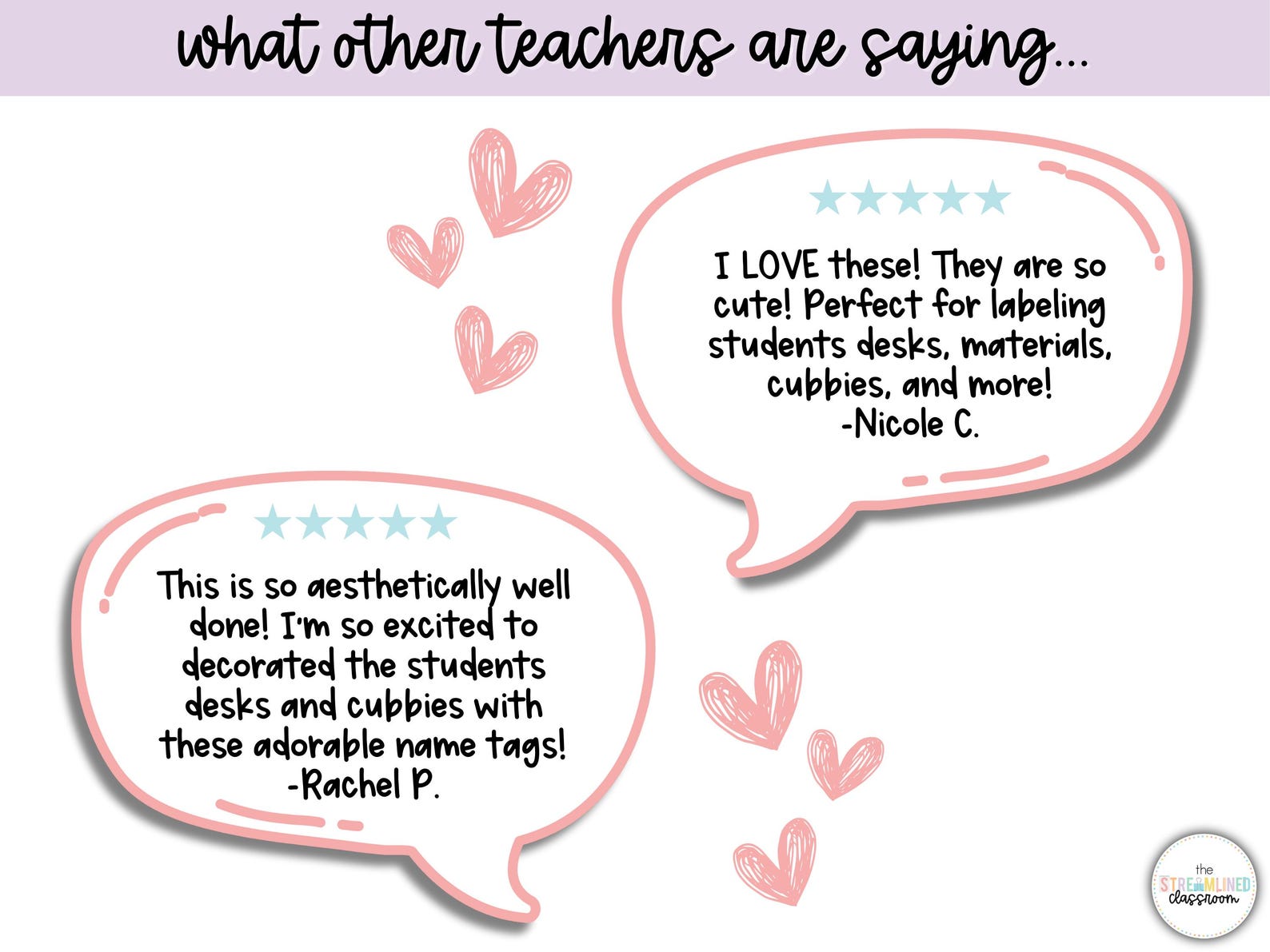 Student Desk Tags or Classroom Name Plates - Editable Templates ...