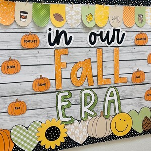 Fall Bulletin Board or Classroom Door Decor Bundle - Printable Fall or ...