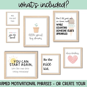 Motivational Quotes Bulletin Board Kit or Classroom Door Decor ...
