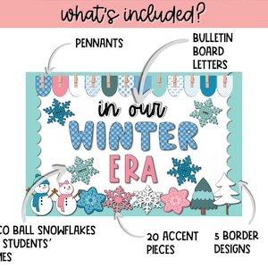 Winter Bulletin Board Kit or Classroom Door Decoration Idea for ...