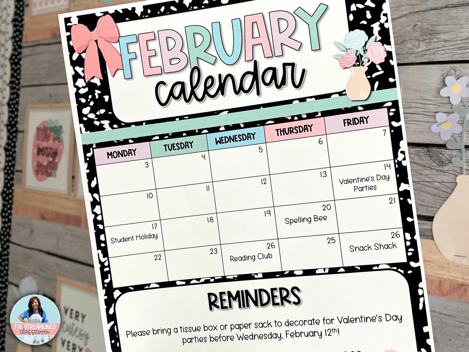 February Newsletter Templates - Weekly or Monthly Editable Classroom ...