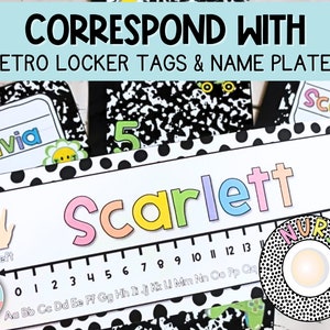 Push Light Classroom Hall Pass System - Editable School Pass Signs ...