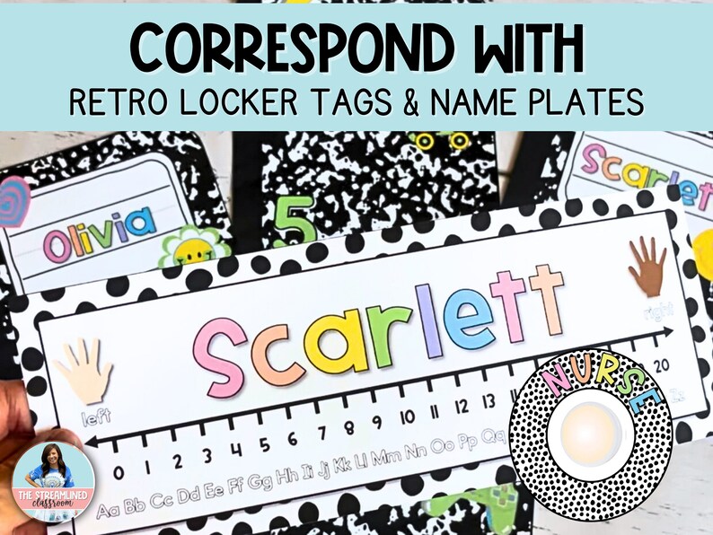 Push Light Classroom Hall Pass System - Editable School Pass Signs ...