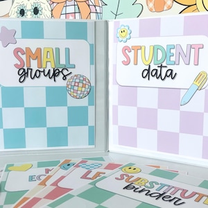 Binder Covers and Spines - Editable Binder Covers for Teachers or ...