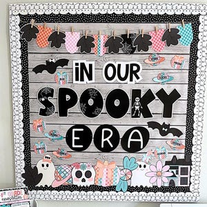 Halloween Bulletin Board Kit - October Classroom Decor Idea - in Our ...