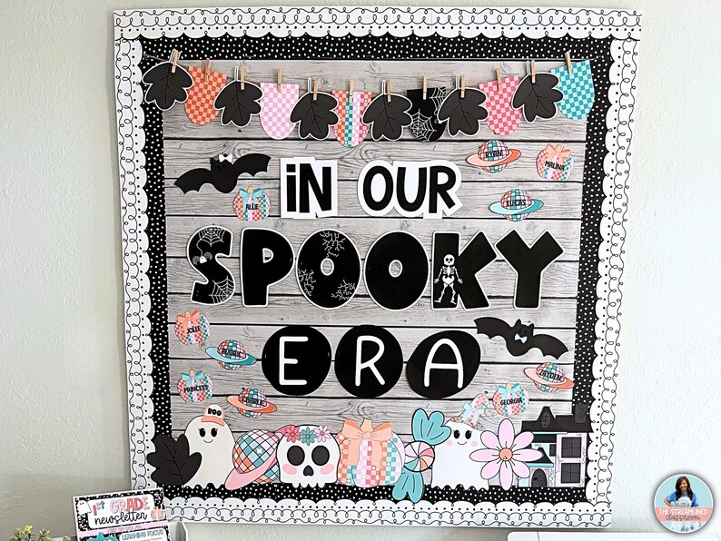 Halloween Bulletin Board Kit - October Classroom Decor Idea - in Our ...