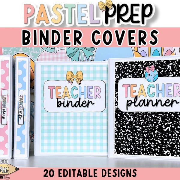 Binder Covers - Etsy