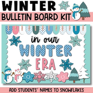 Winter Bulletin Board Kit or Classroom Door Decoration Idea for ...