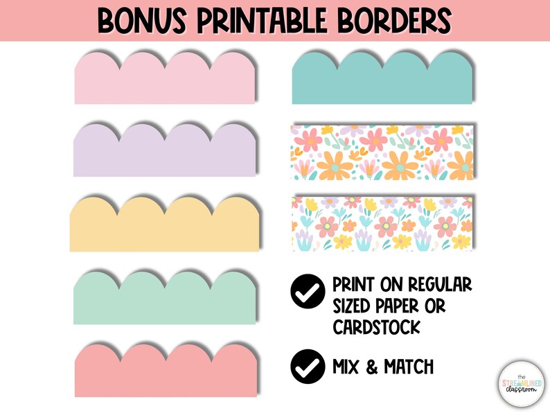 Spring Bulletin Board - Trendy Spring or Easter Classroom Decor - April ...