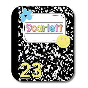 Student Locker Tags or Classroom Name Labels - Editable Retro ...