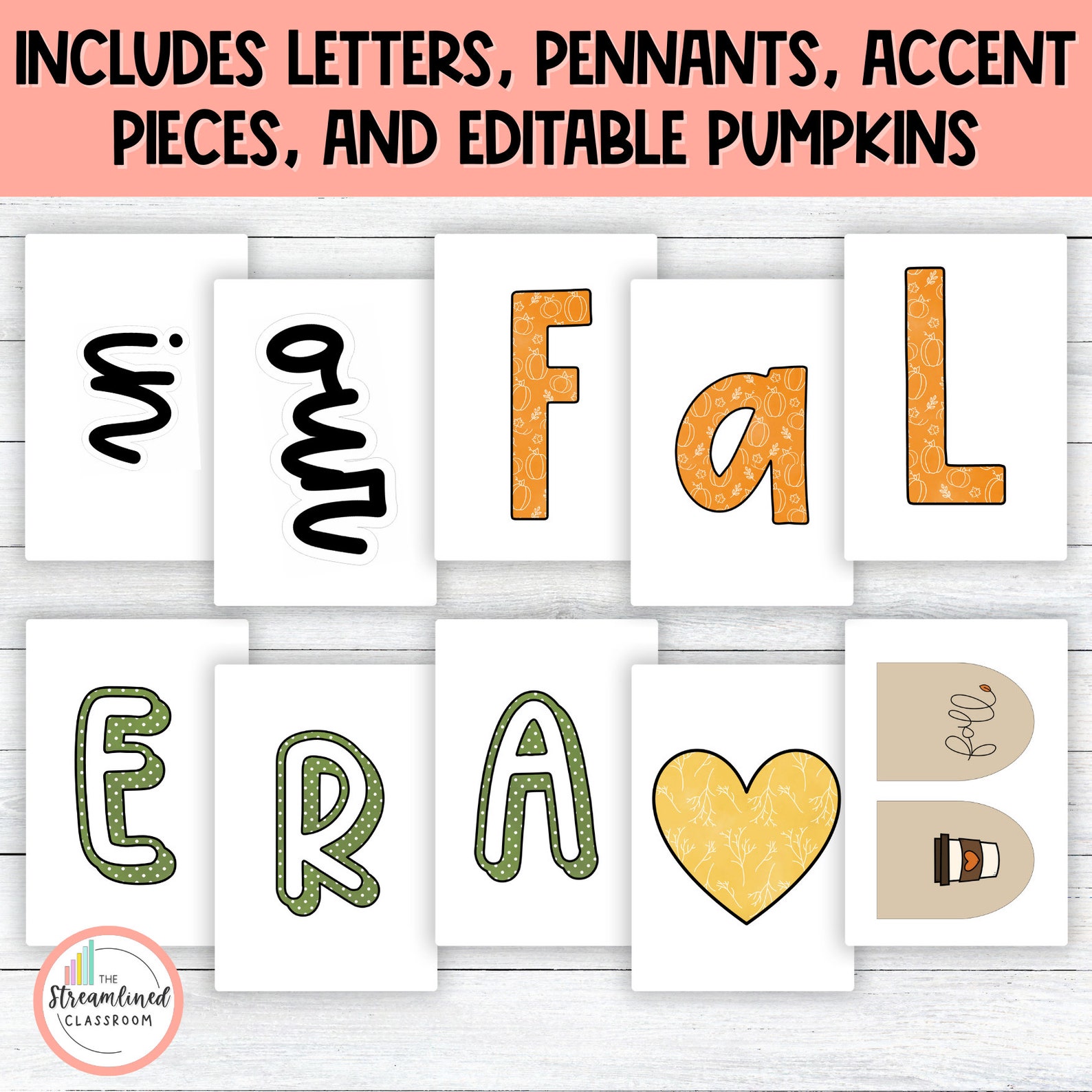 In Our Fall Era Bulletin Board Kit or Classroom Door Decoration ...