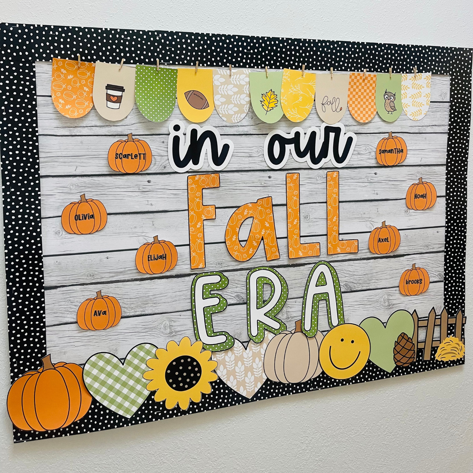In Our Fall Era Bulletin Board Kit or Classroom Door Decoration ...