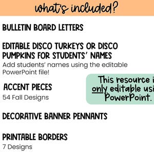 Thanksgiving Bulletin Board or Classroom Door Decor Kit | Printable ...