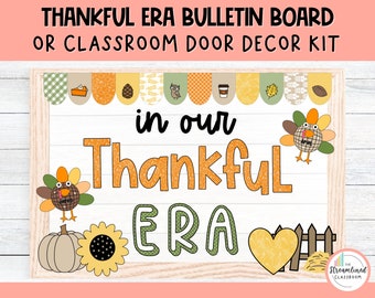 In Our Fall Era Bulletin Board Kit or Classroom Door - Etsy