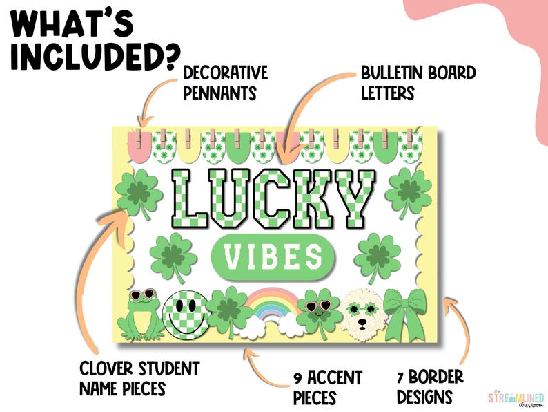 March Bulletin Board Idea - St. Patrick’s Day Classroom Door Decor ...