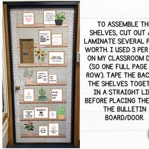 Motivational Quotes Bulletin Board Kit or Classroom Door Includes ...