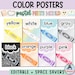 Shape Posters for Classroom Editable Printable Posters 2D and 3D Shapes ...